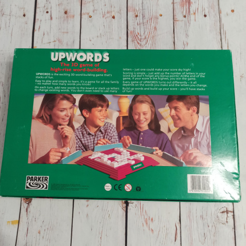 Upwords gra na słowa jak Scrabble > Edu Pszczółka
